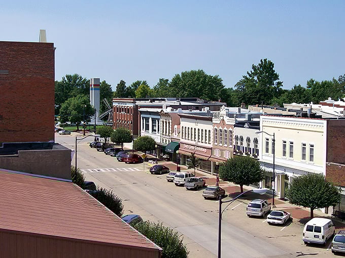 Those historic Pella storefronts whisper stories of immigrant dreams and American success tales.