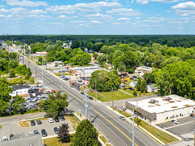 The quiet streets of Penns Grove showcase the small-town atmosphere that makes this one of South Jersey's most affordable hidden gems.