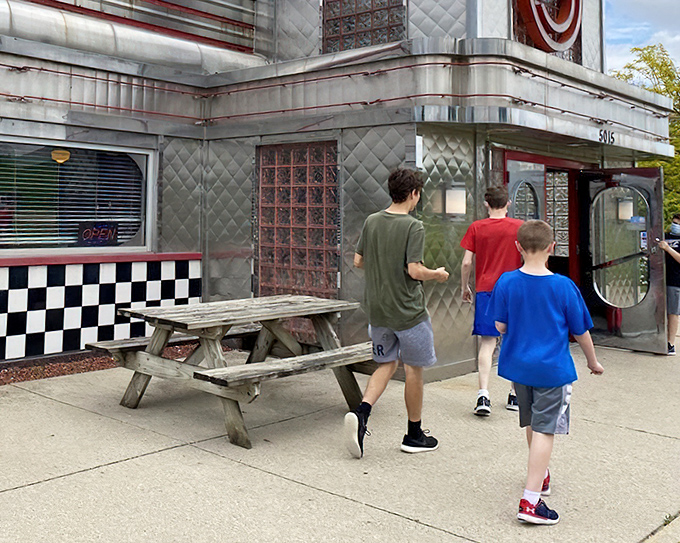 Those iconic oval doors aren't just entrances &ndash; they're portals to a simpler time of honest food.