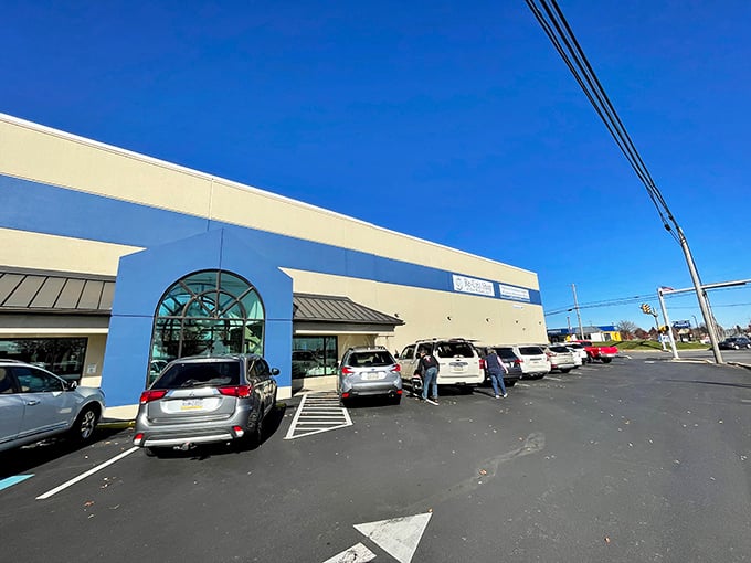 Sunlight streams through windows illuminating possibilities. Every purchase here tells two stories&mdash;its past and your future.