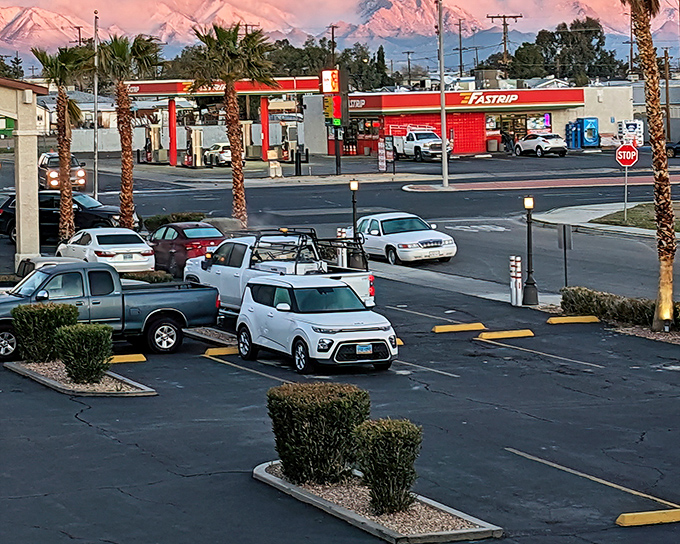 The desert landscape around Ridgecrest offers dramatic sunsets and starry nights, plus a cost of living that makes retirement dreams possible.