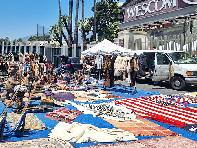 Fur coats in California? This vendor's vintage collection proves style knows no climate boundaries.