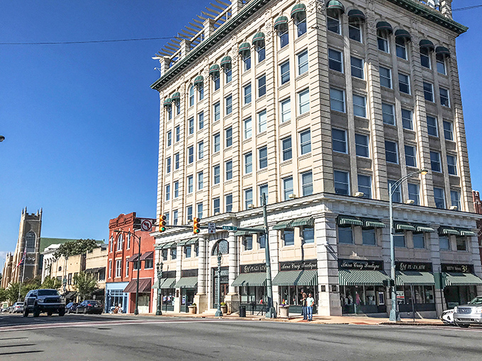 The stately columns of this Salisbury landmark speak to the city's rich architectural heritage and Southern roots.