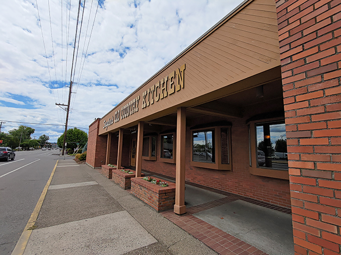 The kind of place where "family restaurant" means multiple generations have celebrated special occasions. Sayler's classic exterior hints at the timeless experience inside.