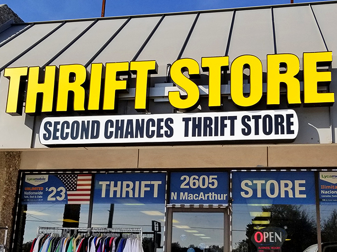 Second Chances' bold yellow lettering against gray is like finding that designer jacket among the clearance racks &ndash; impossible to miss and worth every penny.