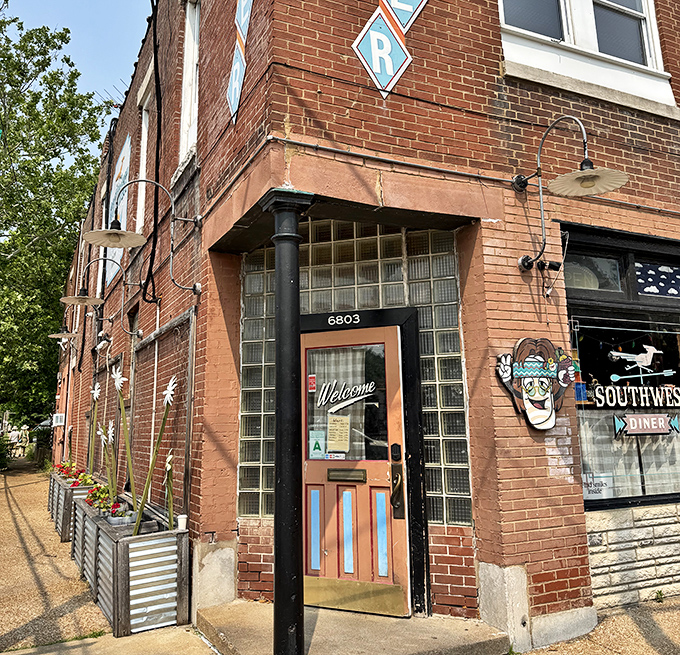 Corner location with character to spare. Southwest Diner proves breakfast doesn't have to be boring or beige.
