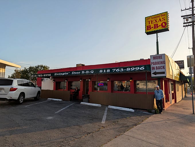 This North Hollywood spot brings Texas straight to the Valley, with a facade as straightforward as their approach to great BBQ.