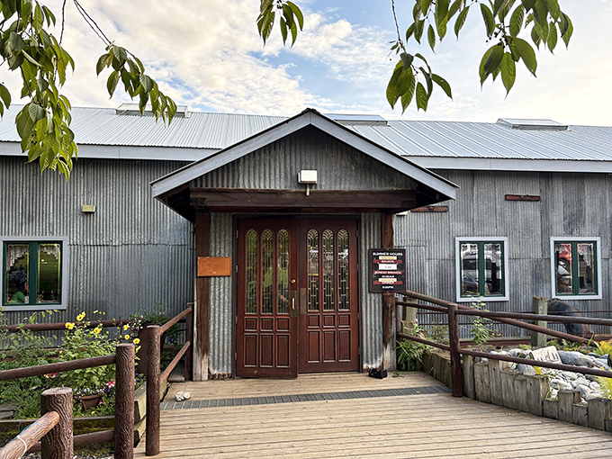 Rustic elegance meets waterfront views. This deck has witnessed countless "OMG this is amazing" seafood moments!