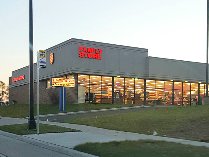 This unassuming building contains enough affordable treasures to furnish your home and fill your closet. Budget magic happens here.