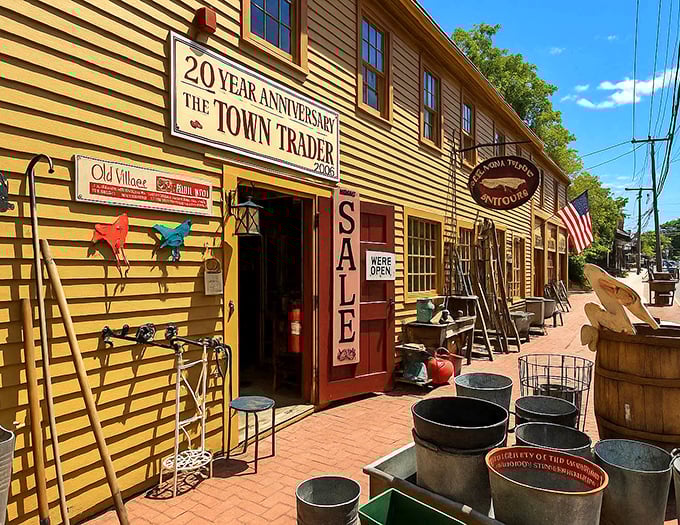 That 20-year anniversary sign suggests they know a thing or two about finding treasures that stand the test of time.