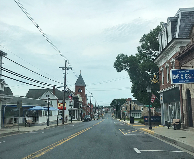 Thurmont's Main Street stretches toward the horizon, promising small-town treasures and a pace that respects your sanity.