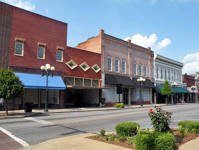 Main Street Union offers a parade of historic storefronts where your Social Security dollars march further than they would in the big city.