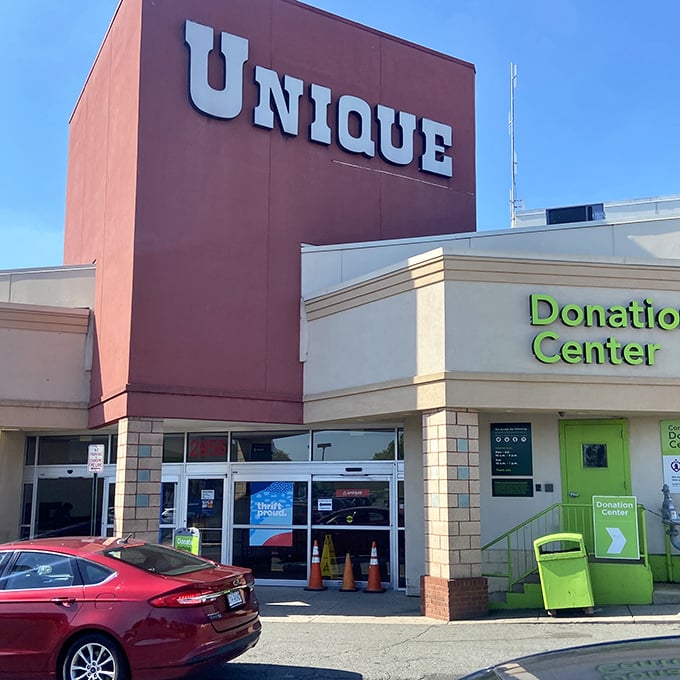 Donation center or treasure portal? At UNIQUE, yesterday's donations become today's discoveries for eagle-eyed shoppers.