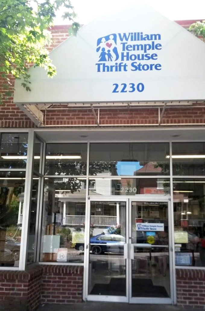 That classic storefront hides curated treasures inside. William Temple House isn't just a thrift store&mdash;it's a Portland institution.