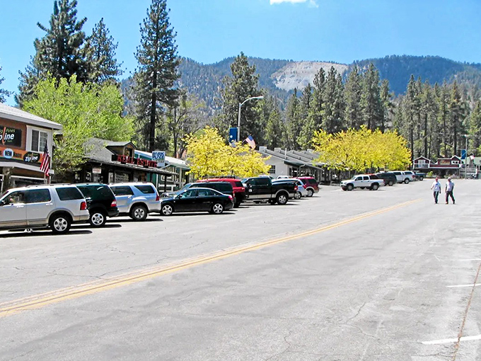 The San Gabriel Mountains create a dramatic backdrop for Wrightwood, where life moves at the perfect pace for savoring each season.
