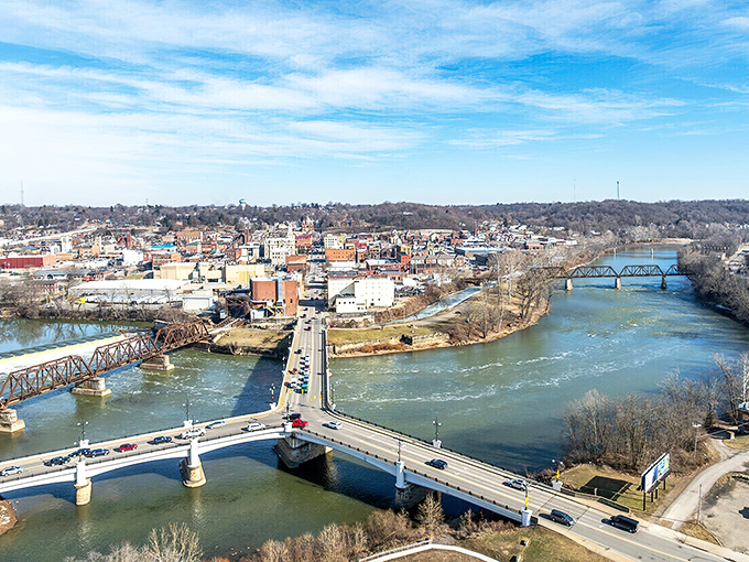 Bridges connect Zanesville's communities while affordable living connects your retirement dreams to reality.
