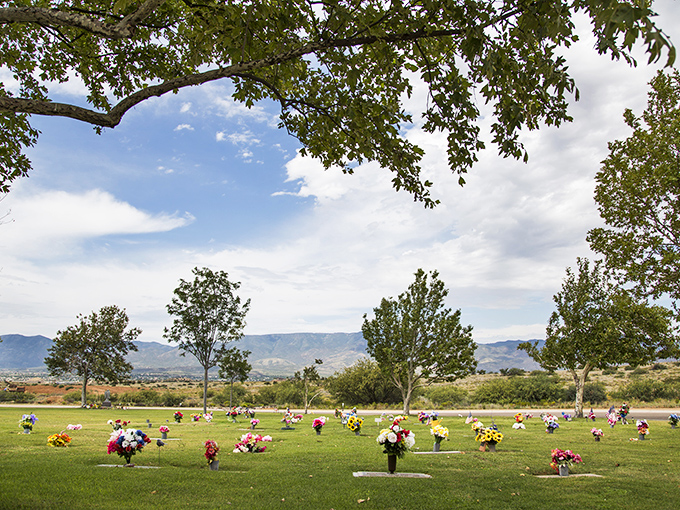 All Souls Cemetery offers a peaceful resting place with mountain views so spectacular, they might just make the afterlife worth the wait.