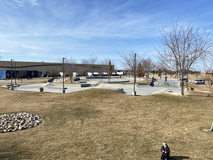 Arvada Skate Park provides recreation for the young and young-at-heart&mdash;perfect for watching grandkids show off their skills.