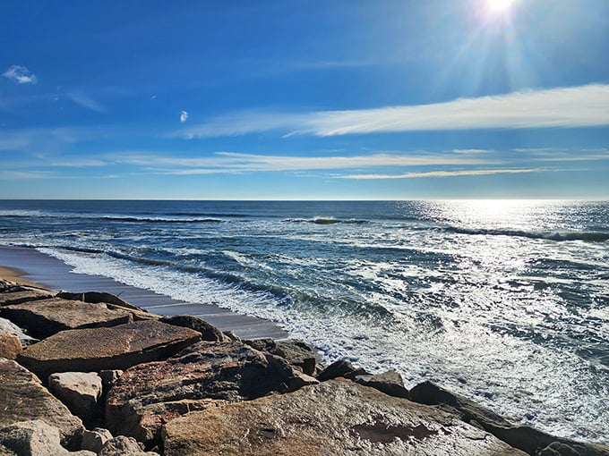 The Atlantic crashes against rocky shores with hypnotic rhythm &ndash; nature's own stress-relief therapy that no smartphone app could ever replicate.