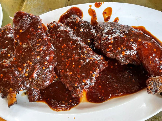 When chicken meets rib on the same plate, it's not a competition &ndash; it's a collaboration in the delicious democracy of barbecue.