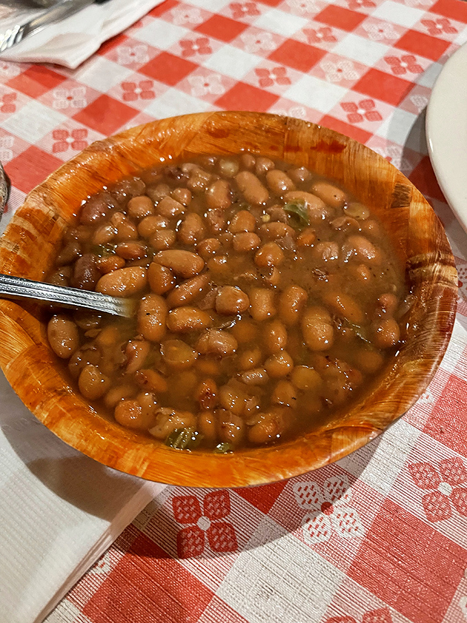 These aren't your average beans from a can. They've been simmering in secret spices longer than some marriages last in Hollywood.