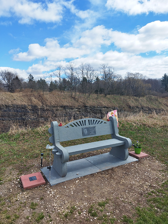 This unassuming bench has hosted thousands of life-changing conversations, first dates, and moments of quiet contemplation.