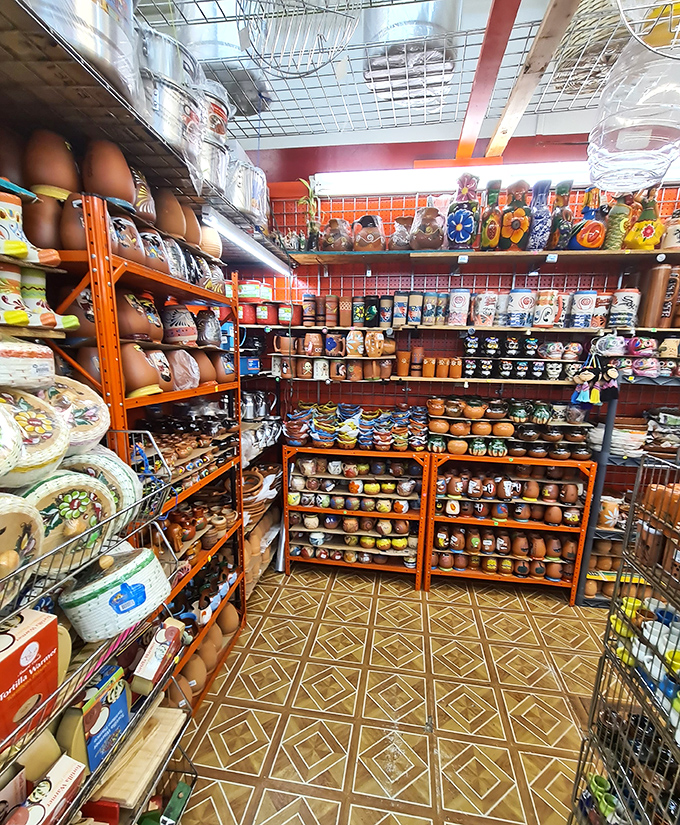 Pottery paradise! These handcrafted bowls and vessels transform taco Tuesday from casual dinner to cultural experience without breaking the bank.