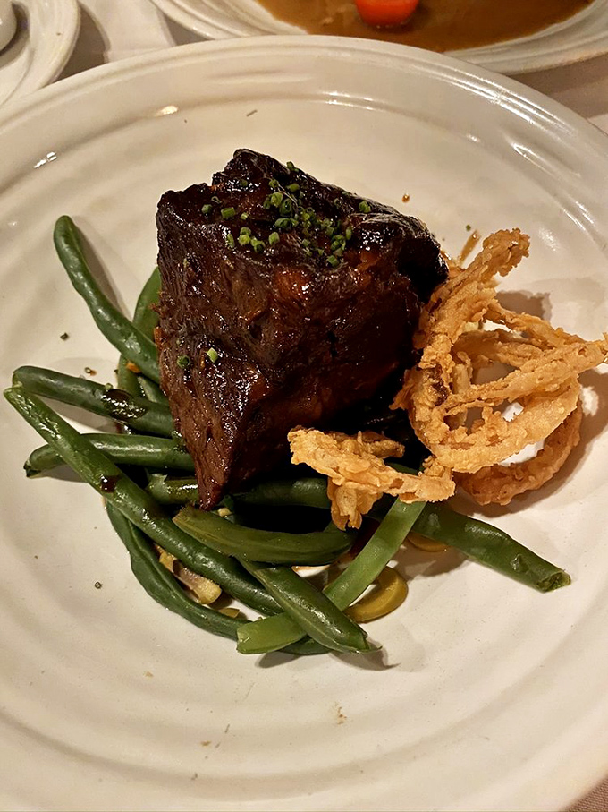 This braised short rib doesn't just fall off the bone&mdash;it practically leaps onto your fork, begging to be devoured.