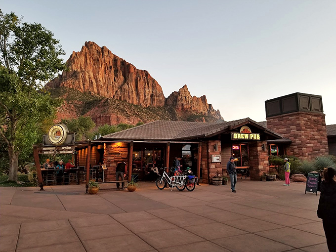 This brewpub understands that after conquering Angels Landing, you've earned every single carbohydrate on the menu.