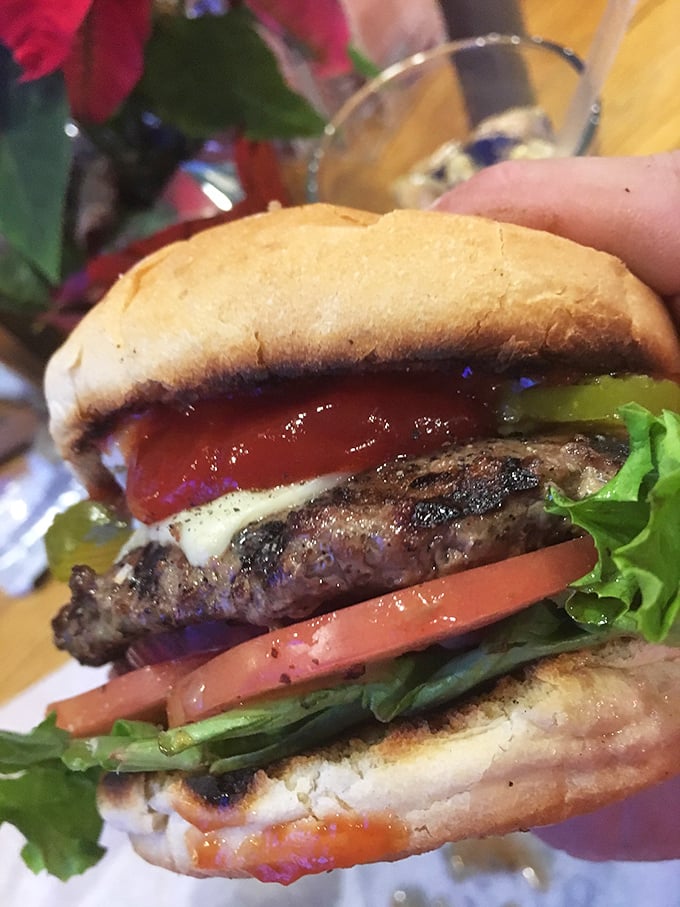This isn't just a burger&mdash;it's architecture. Layers of fresh veggies, melted cheese, and a perfectly charred patty create the skyscraper of satisfaction.