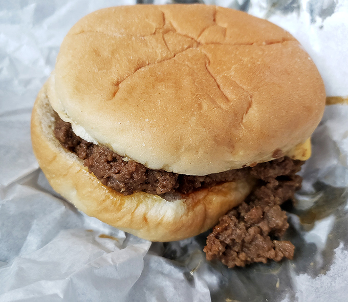 The loose-meat sandwich in all its messy magnificence &ndash; napkins required, pretense absolutely forbidden.