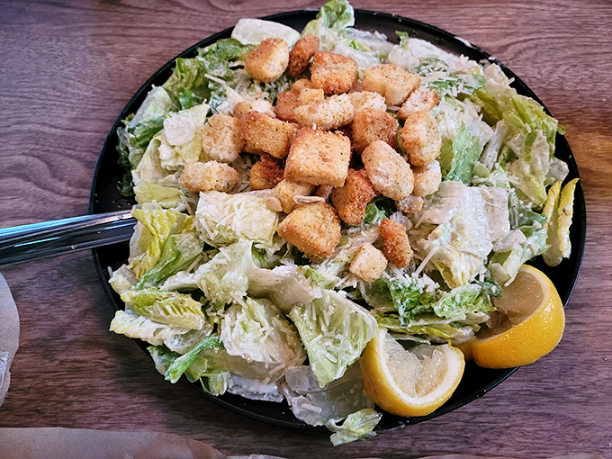 Even the Caesar salad gets the Helvetia treatment&mdash;generous, straightforward, and somehow tasting better in this wood-paneled sanctuary of comfort food.