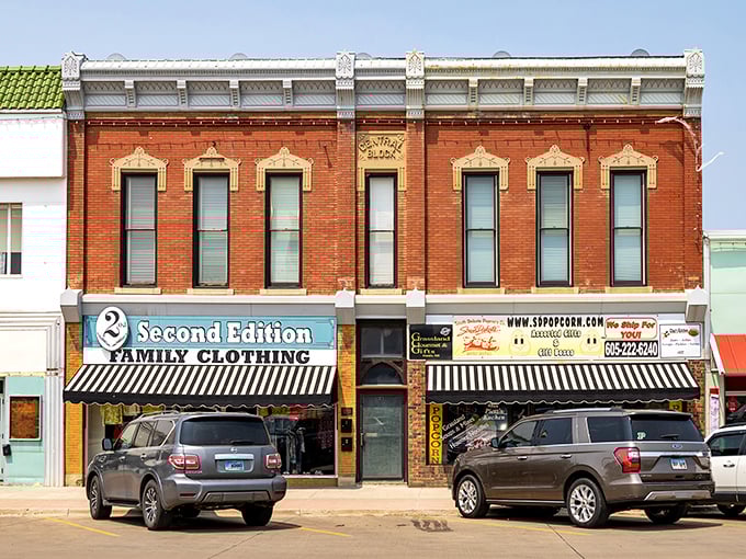 The Central Block building houses local businesses where shoppers find treasures that big box stores can't replicate.