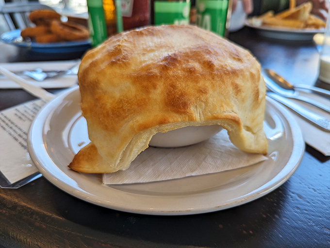 Golden, flaky perfection ready to be cracked open! The ultimate comfort meal that promises something delicious underneath.