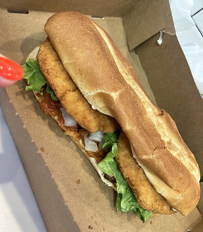 This chicken sandwich isn't trying to start a Twitter war or pretend to be something it's not&mdash;just honest-to-goodness comfort between two pieces of bread.