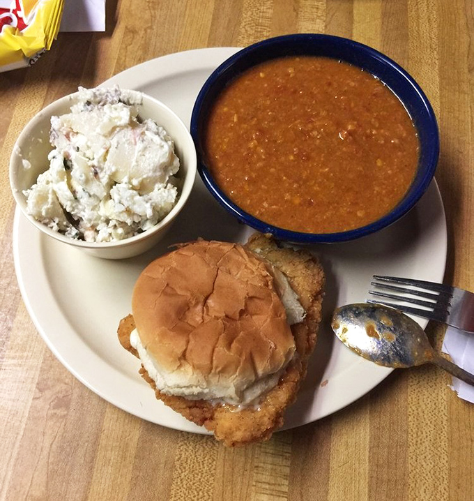 Even the chicken sandwich comes with a side of respect&mdash;crispy, juicy, and served with zero pretension on a humble bun.