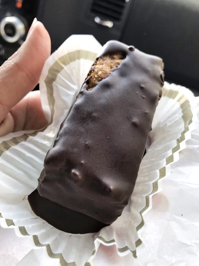 This chocolate-dipped delight isn't just a treat&mdash;it's therapy in pastry form, ready to turn any bad day completely around.