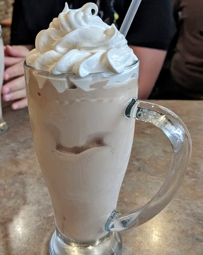 This milkshake doesn't need to bring anyone to the yard&mdash;the yard is already here. Topped with enough whipped cream to make a dairy cow proud.