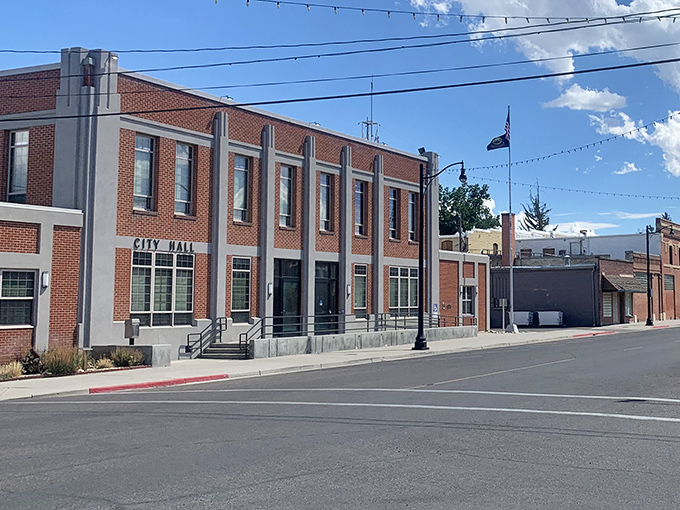 Rupert's City Hall could double as a film set for a heartwarming movie about a small-town mayor who saves the local festival against all odds.
