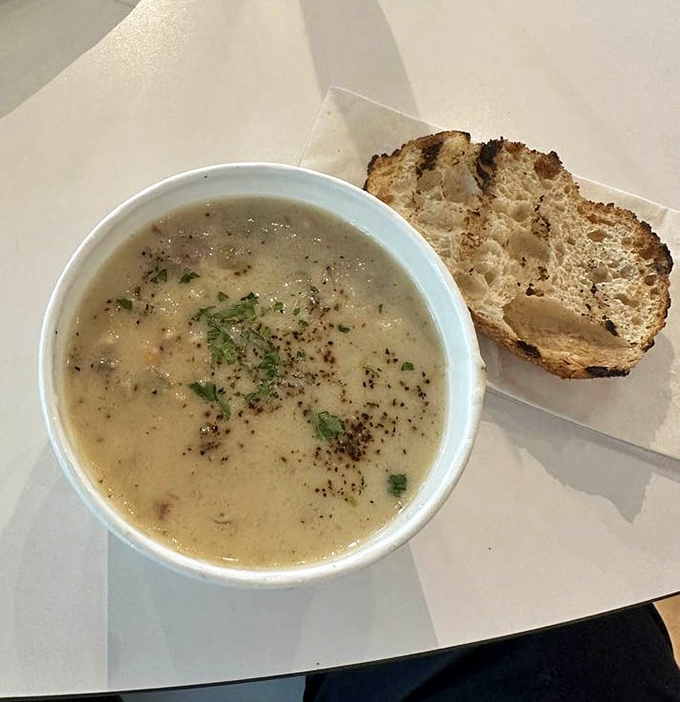 A proper chowder should be a meal unto itself &ndash; creamy, substantial, and demanding to be savored with crusty bread for dipping.