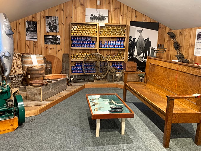 Step into the Clausen Museum and you're instantly transported through Petersburg's fishing history, preserved in amber and memories.