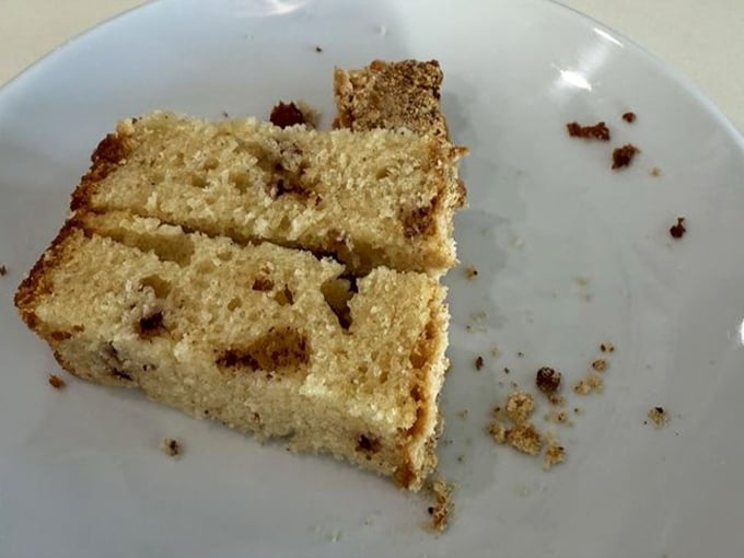 Coffee cake that crumbles just right, proving that sometimes the best desserts are actually labeled as breakfast items instead.