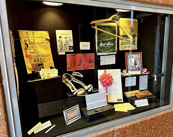 Vintage fashion ephemera tells stories of bygone elegance. Those shoes probably danced to songs we now consider classics on their first night out.