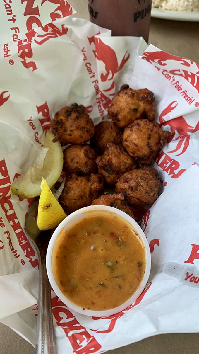 Golden-fried conch fritters with that mysterious dipping sauce&mdash;like hush puppies that went to college in the Caribbean and came back with stories to tell.
