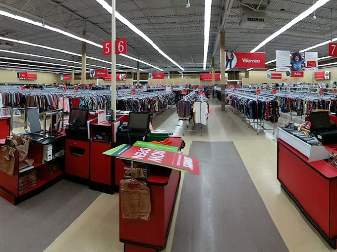 Wide, clean aisles and organized departments make navigating this thrift superstore more pleasure than treasure hunt&mdash;though the treasures are definitely there. 