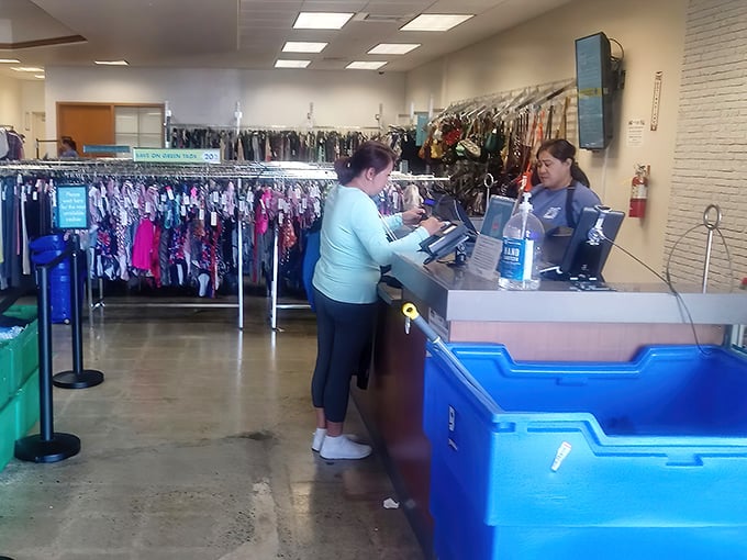 The final frontier between you and your finds &ndash; where friendly cashiers have seen everything from vintage aloha wear to bizarre vacation souvenirs.