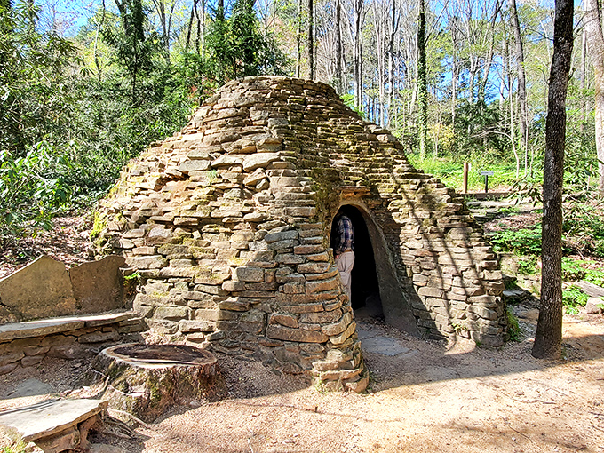 Part hobbit home, part architectural marvel—this stone dome structure proves Mother Nature and human creativity make excellent collaborators.