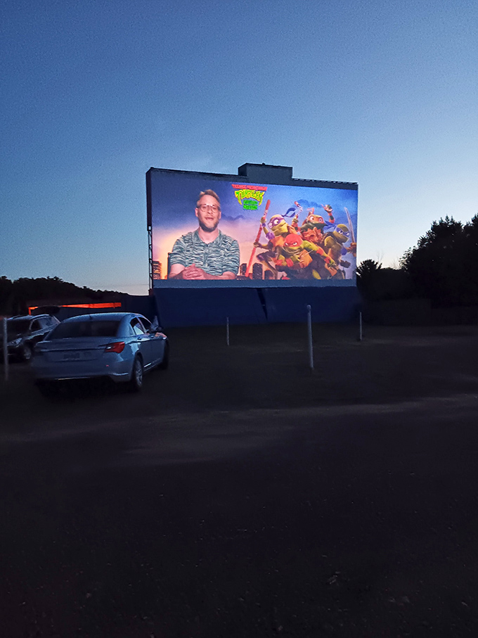 Teenage Mutant Ninja Turtles meet modern technology&mdash;where '80s nostalgia gets projected with 21st-century clarity.