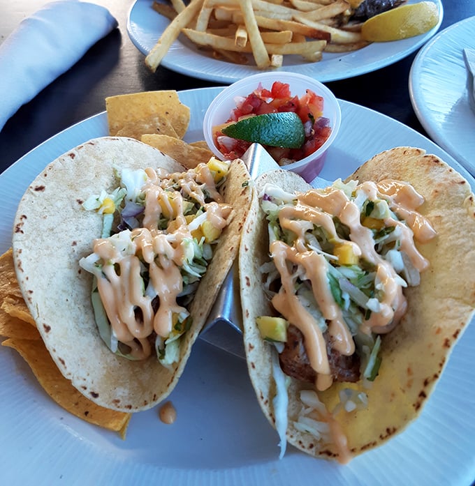 Fish tacos that strike that magical balance&mdash;substantial enough to satisfy, light enough to leave room for another Orange Crush.