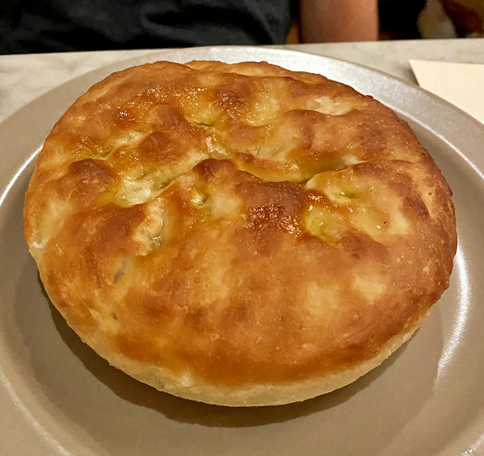 This focaccia isn't just bread&mdash;it's a golden-domed masterpiece that deserves its own exhibition at the Philadelphia Museum of Art.